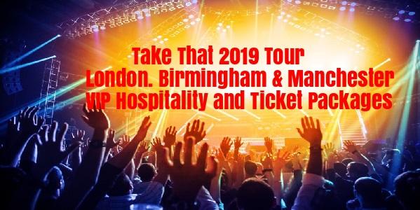 Take That VIP Tickets & Hospitality 2019 | London & Manchester