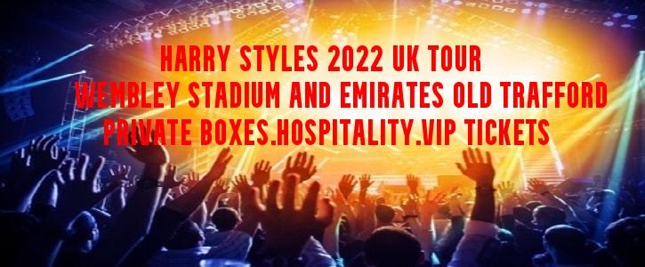 Harry Styles Hospitality & VIP Ticket Packages 2022