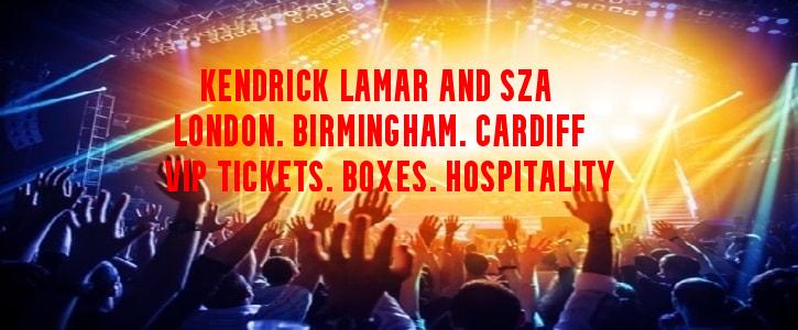 Kendrick Lamar & SZA UK Tour 2025 VIP Tickets & Hospitality